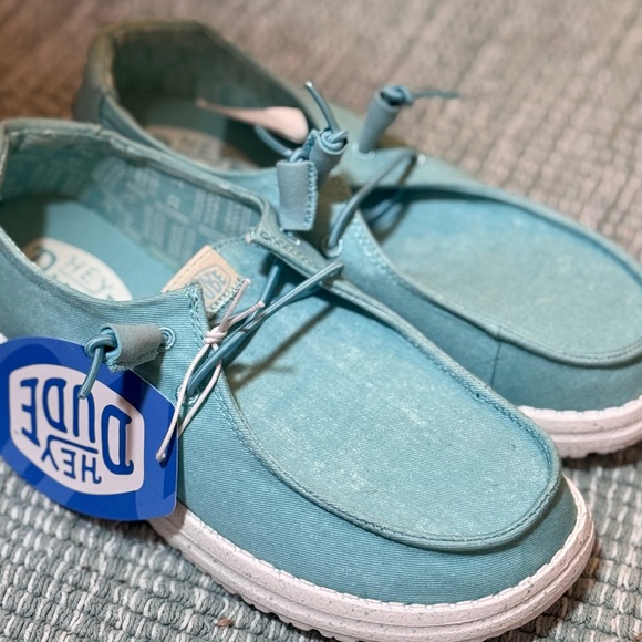 Hey Dude | Shoes | Hey Dude Wendy Canvas Womens Casual Shoe In ...